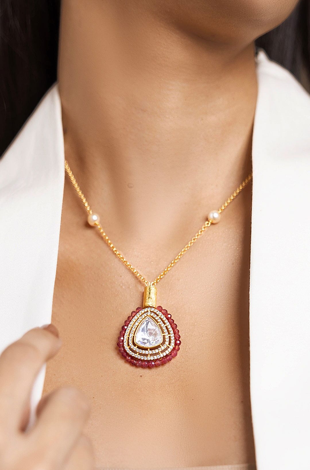 Grand Gold Necklace – Jewels by Radhika